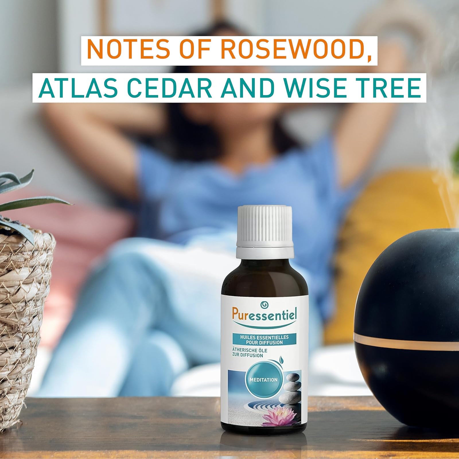 aromatic Puressentiel essential oil blend