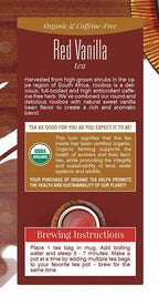 aromatic red vanilla tea experience