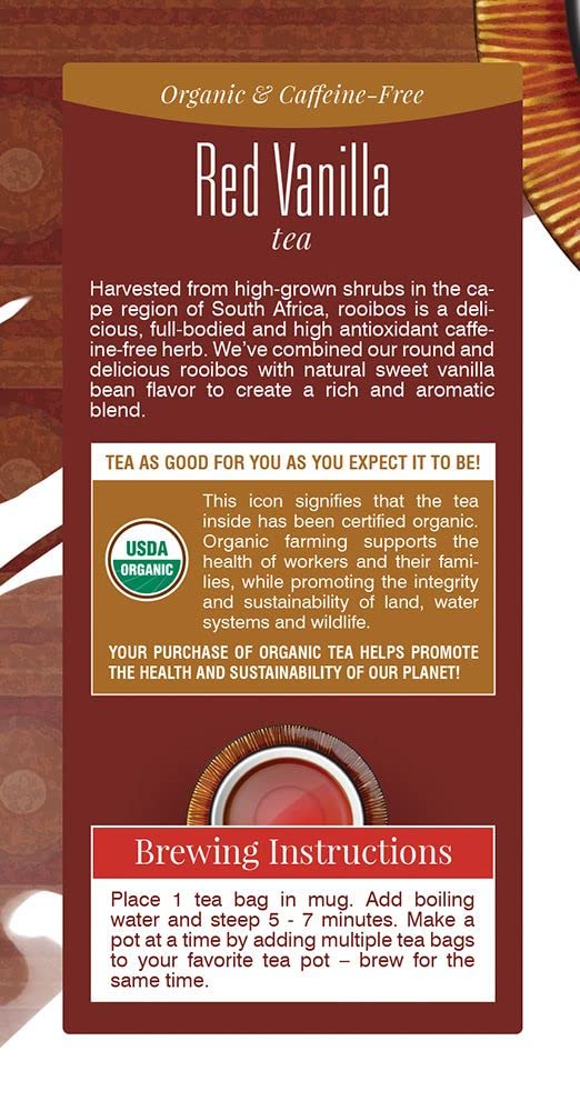 aromatic red vanilla tea experience