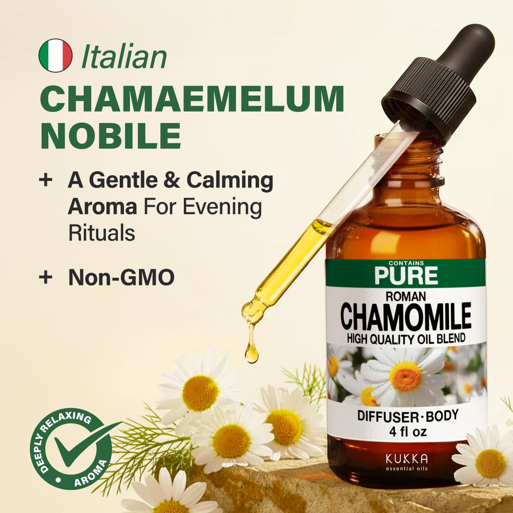 aromatic Roman chamomile for relaxation