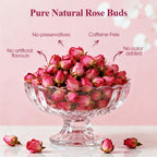 aromatic rose bud herbal infusion