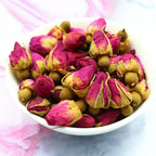 aromatic rose buds for herbal infusions