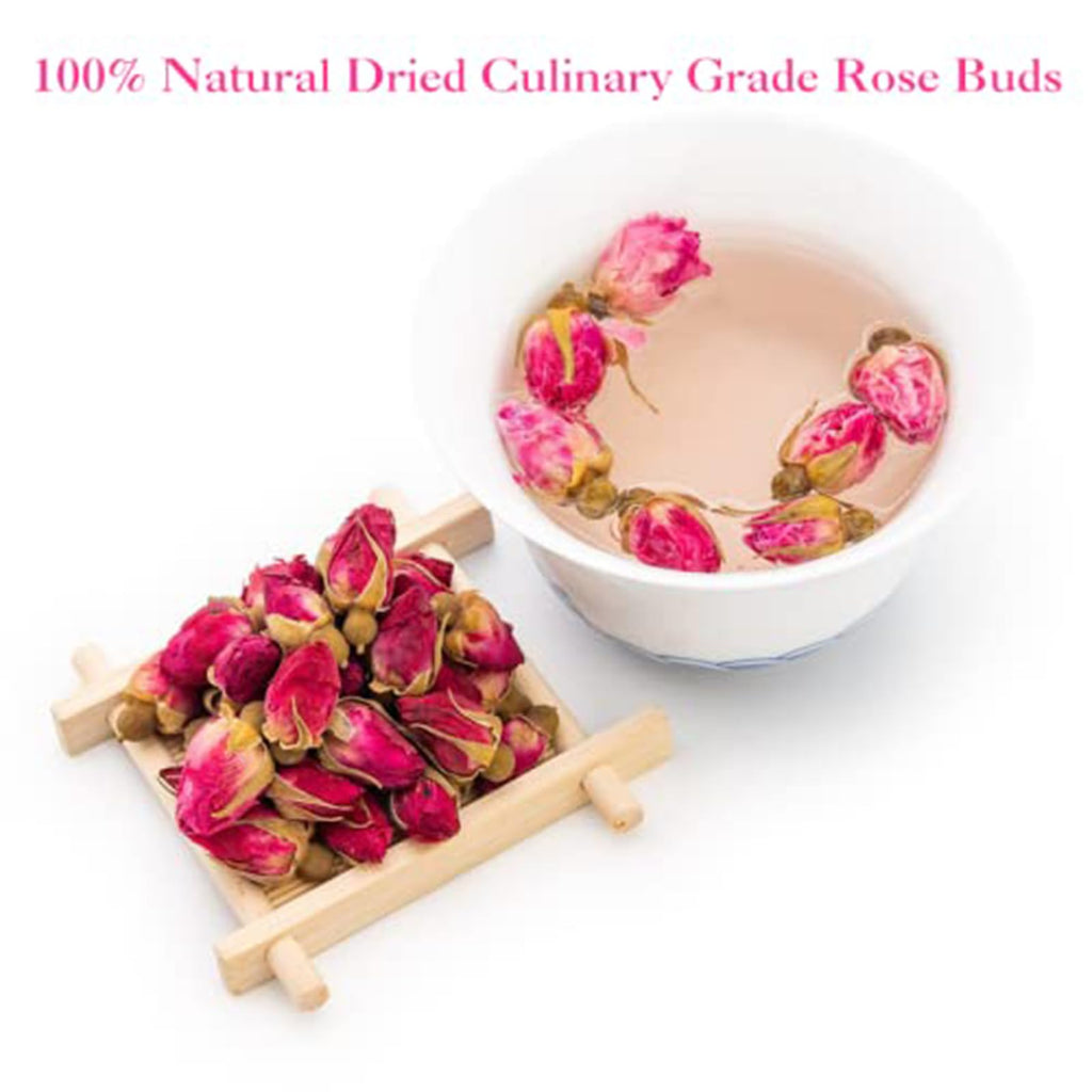 aromatic rose buds for tea