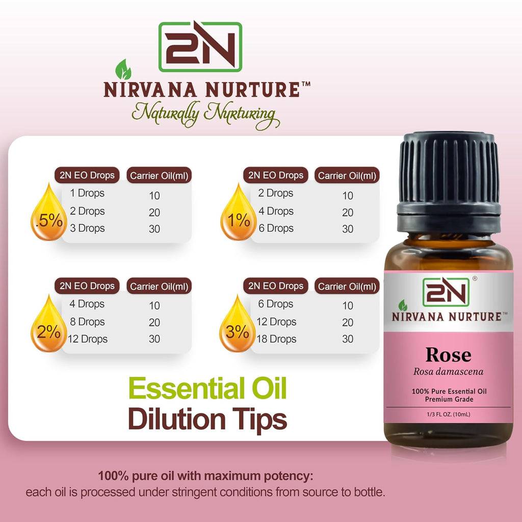 aromatic rose essential oil for relaxation