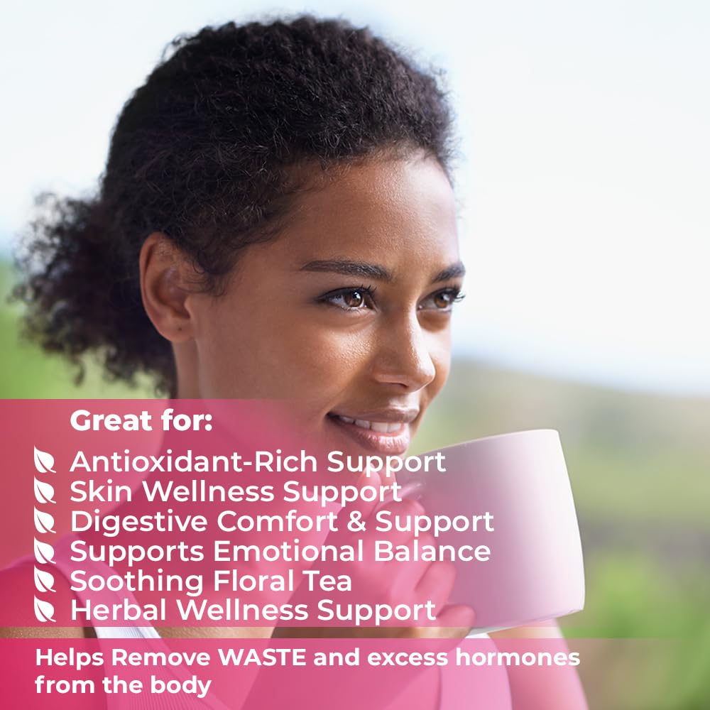 aromatic rose petal tea experience