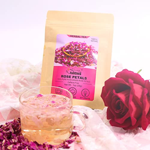 aromatic rose petals for herbal detox