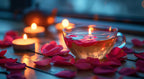 aromatic rose petals for herbal infusions