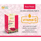 aromatic rose petals for relaxation