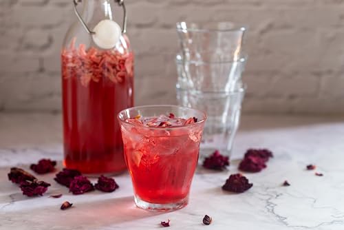 aromatic rose powder for beverages