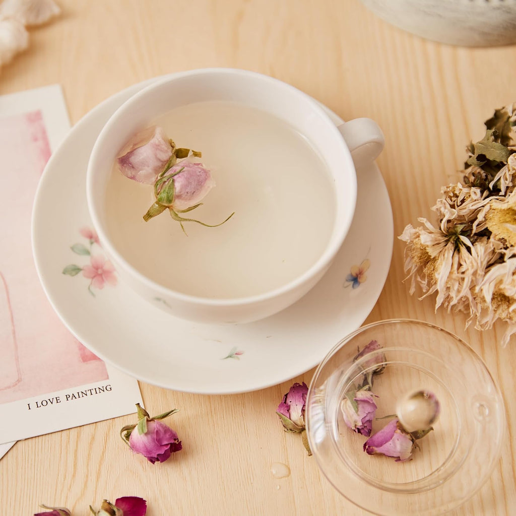 aromatic rose tea buds for brewing