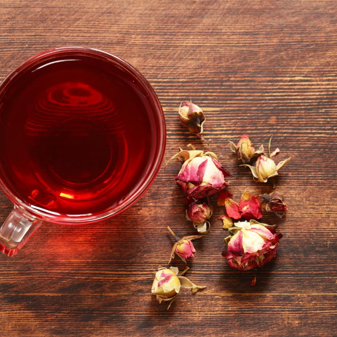 aromatic rose tea for relaxation