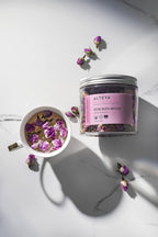 aromatic rose tea for soothing