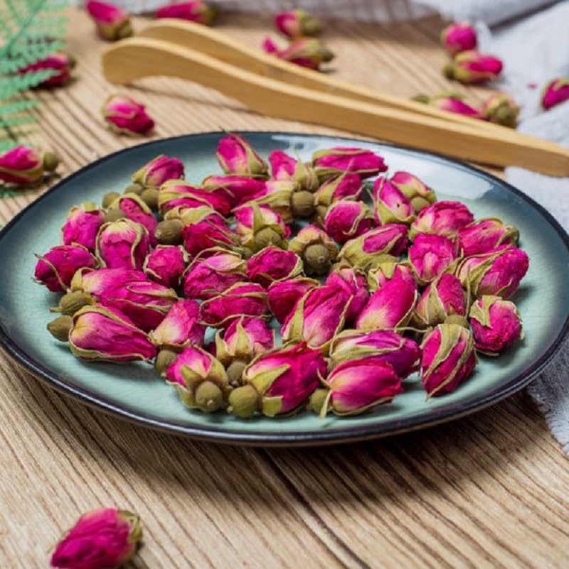 aromatic rosebuds for relaxation