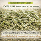 aromatic rosemary herb for seasoning