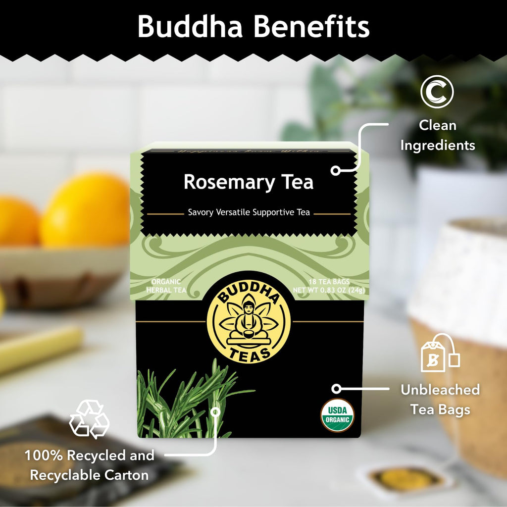aromatic rosemary tea for wellness