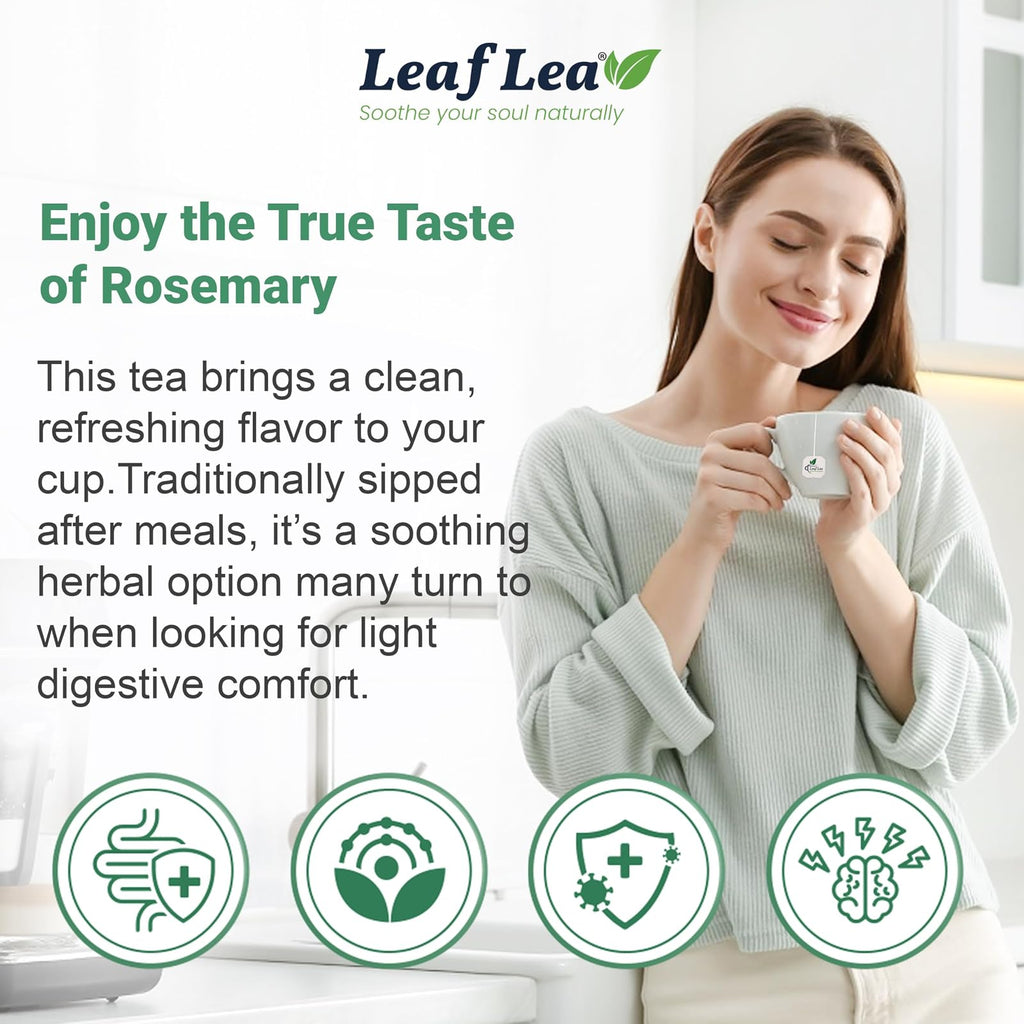 aromatic rosemary tea for wellness