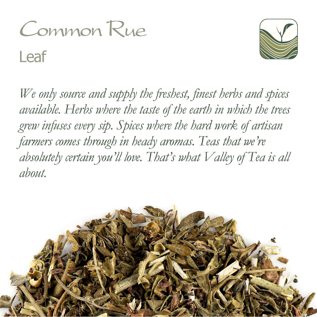 aromatic rue herb for tea blends
