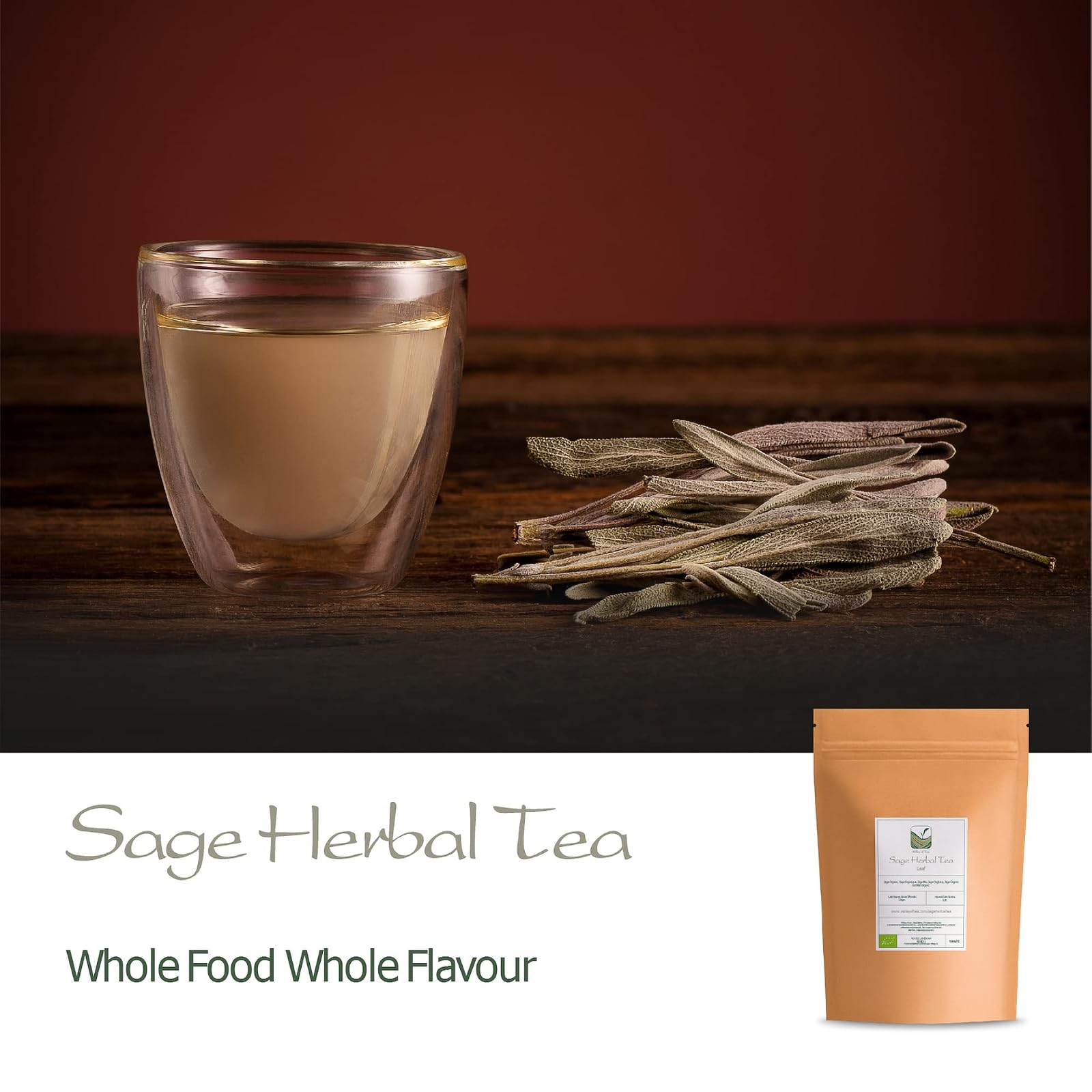 aromatic sage for detox tea