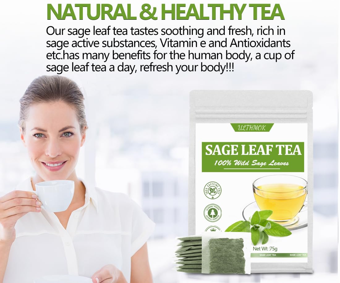 aromatic sage herbal tea blend