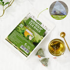 aromatic soursop tea infusion