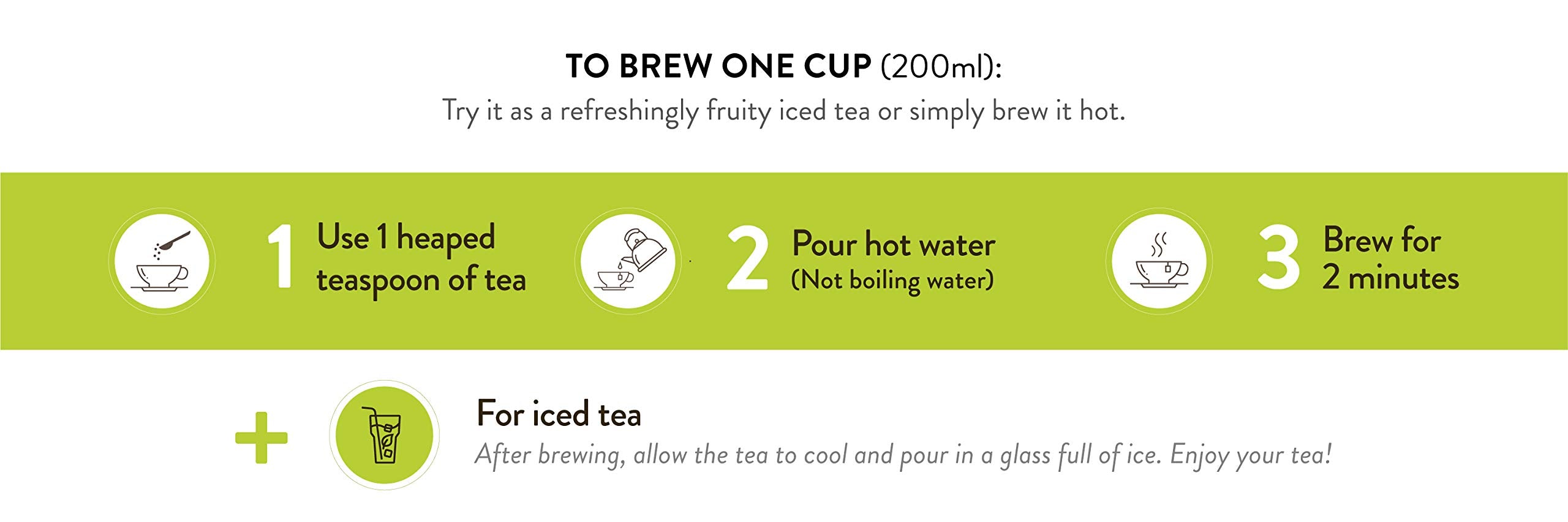 aromatic spearmint green tea