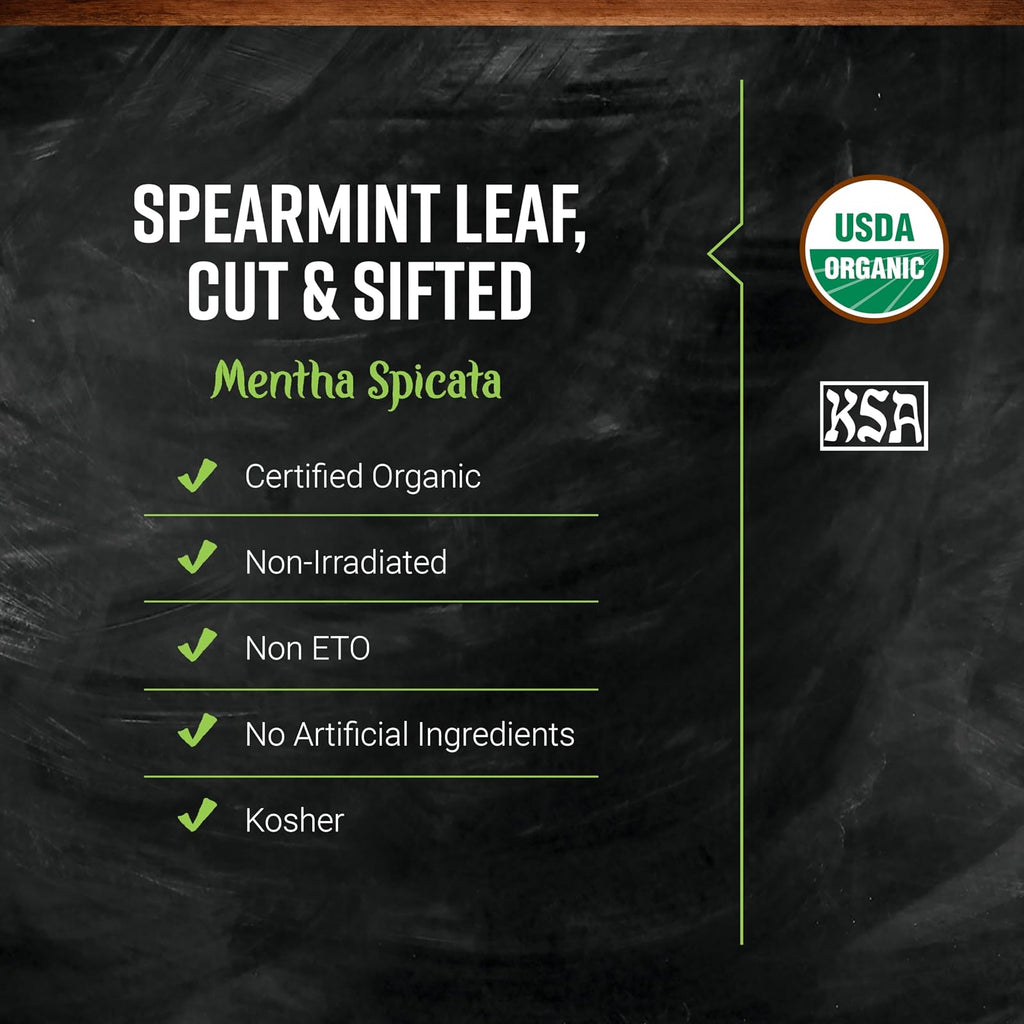 aromatic spearmint leaf for relaxation