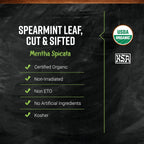 aromatic spearmint leaf for relaxation