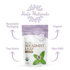 aromatic spearmint tea for relaxation