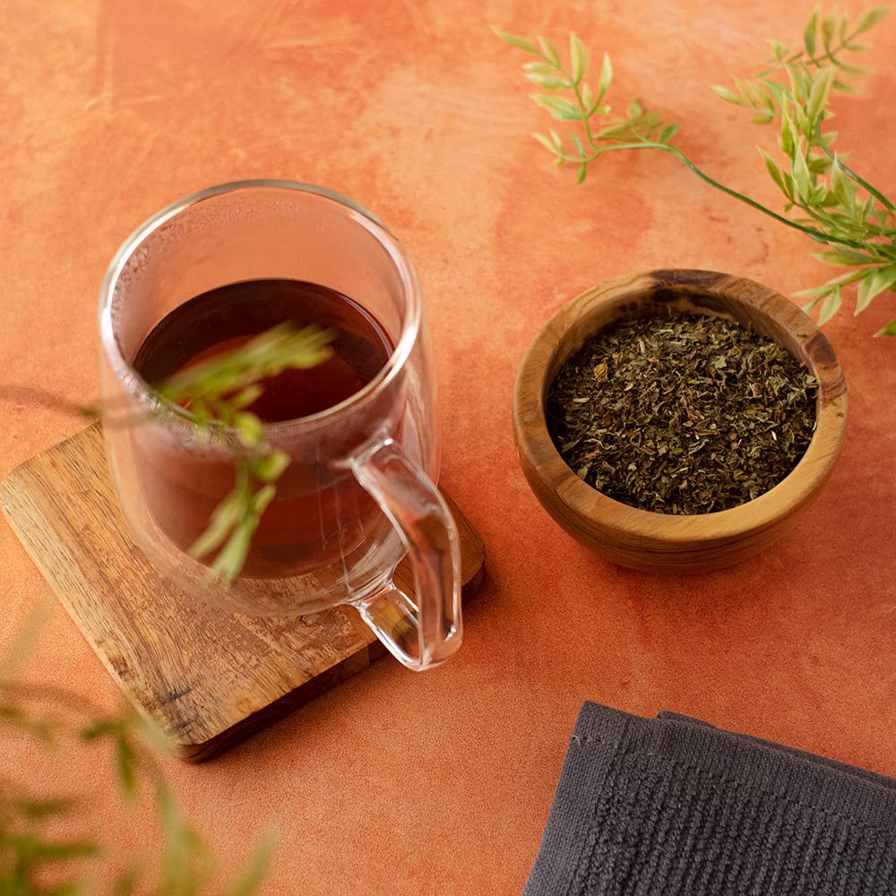 aromatic spearmint tea for soothing