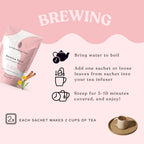 aromatic spearmint tea for wellness