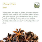 aromatic star anise for detox tea