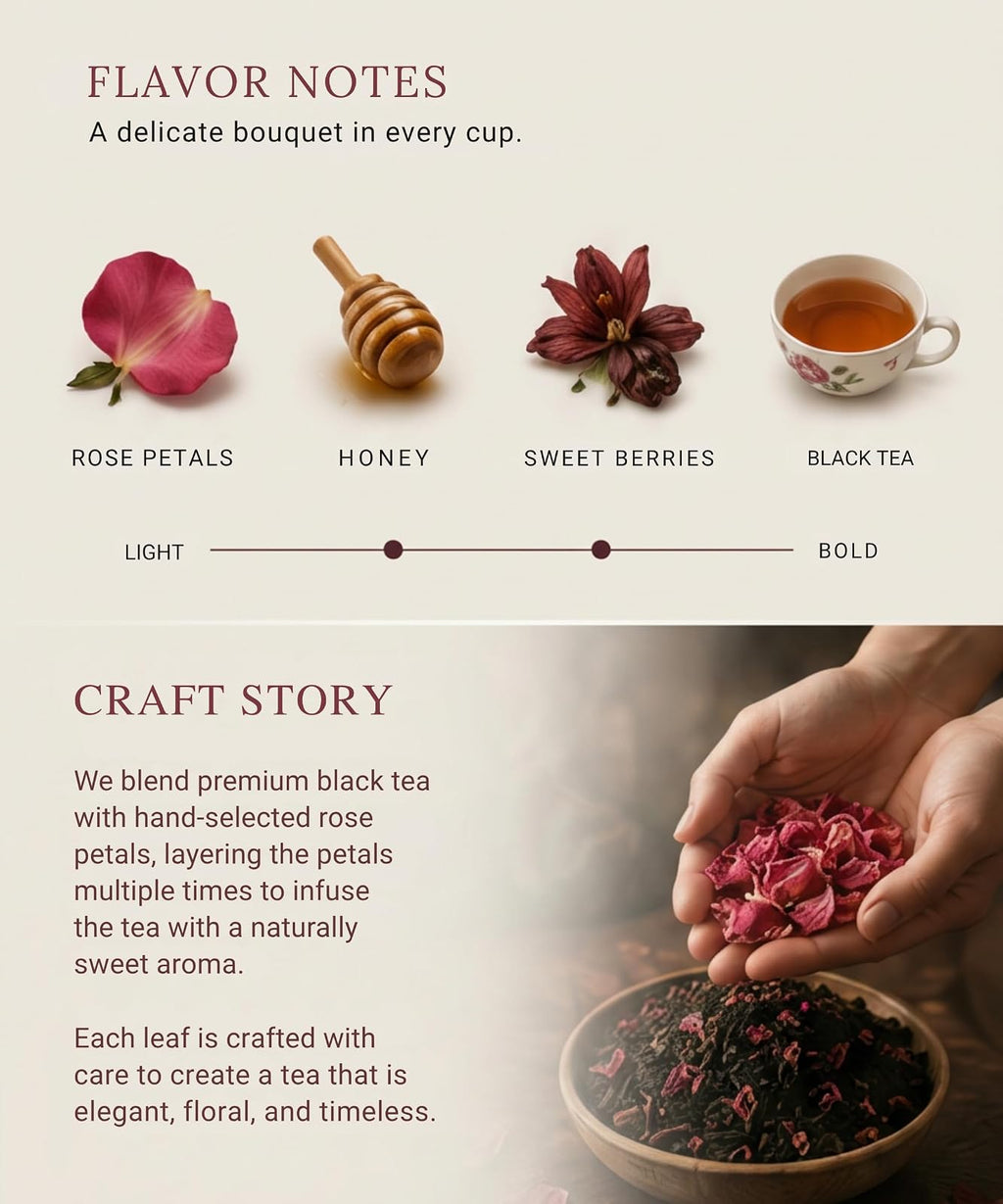 aromatic Sweet Rose black tea