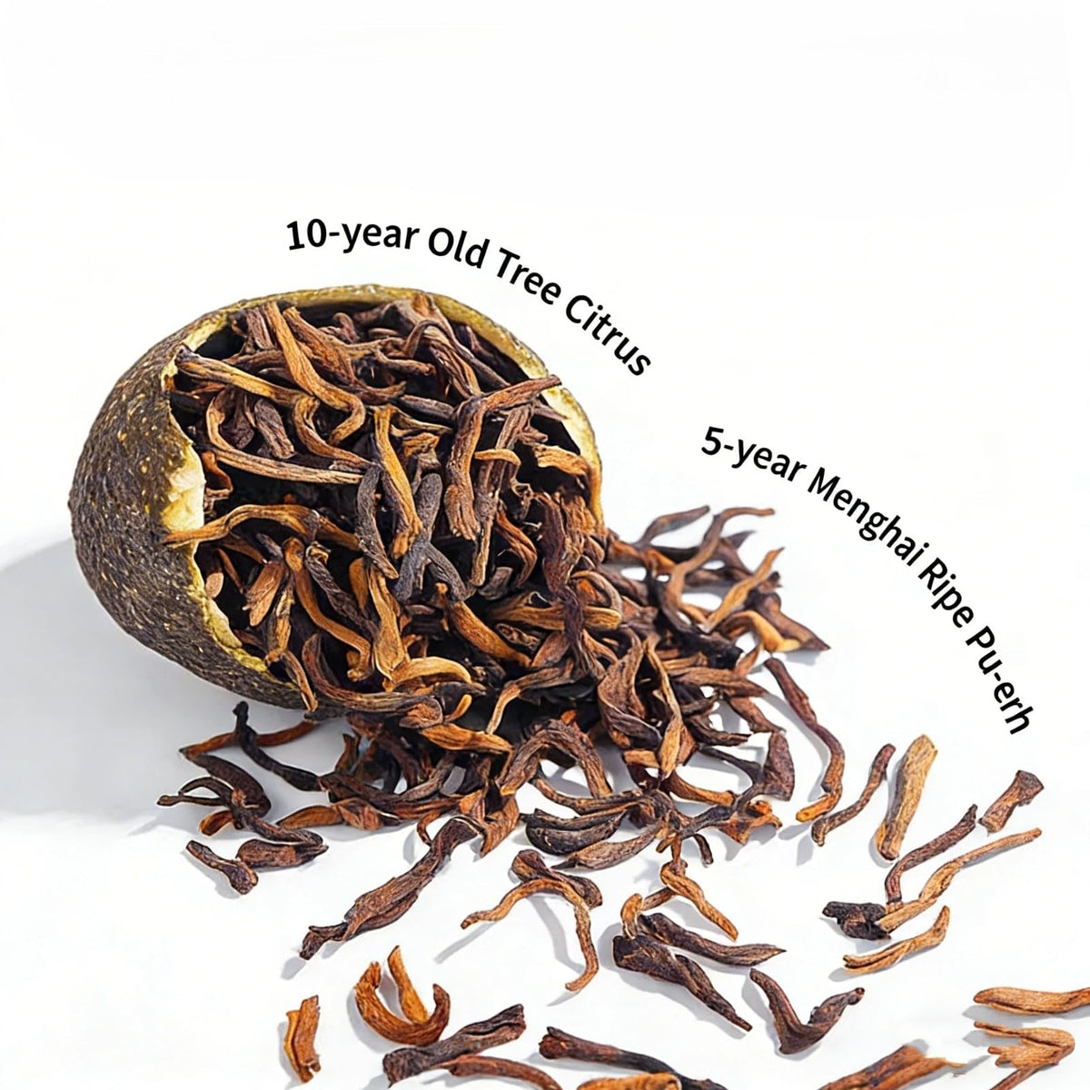 aromatic tangerine peel tea experience