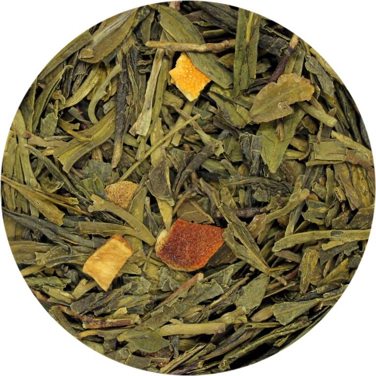 aromatic tangerine sage green tea