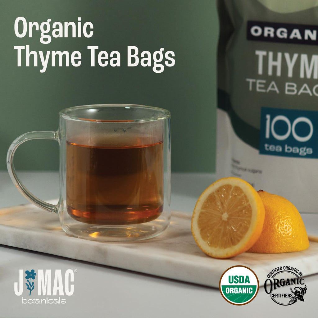 aromatic thyme tea for soothing moments