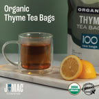 aromatic thyme tea for soothing moments