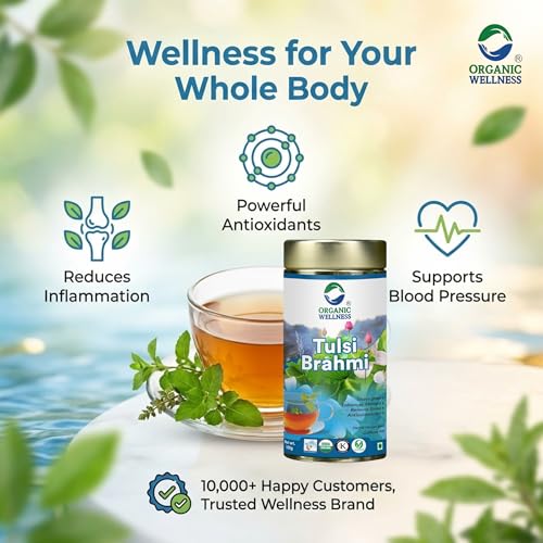 aromatic Tulsi green tea blend