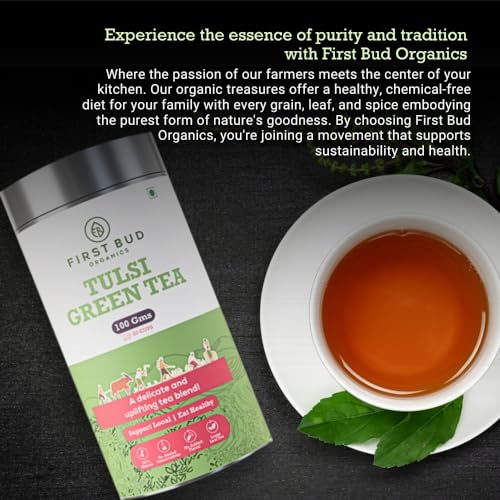 aromatic Tulsi green tea