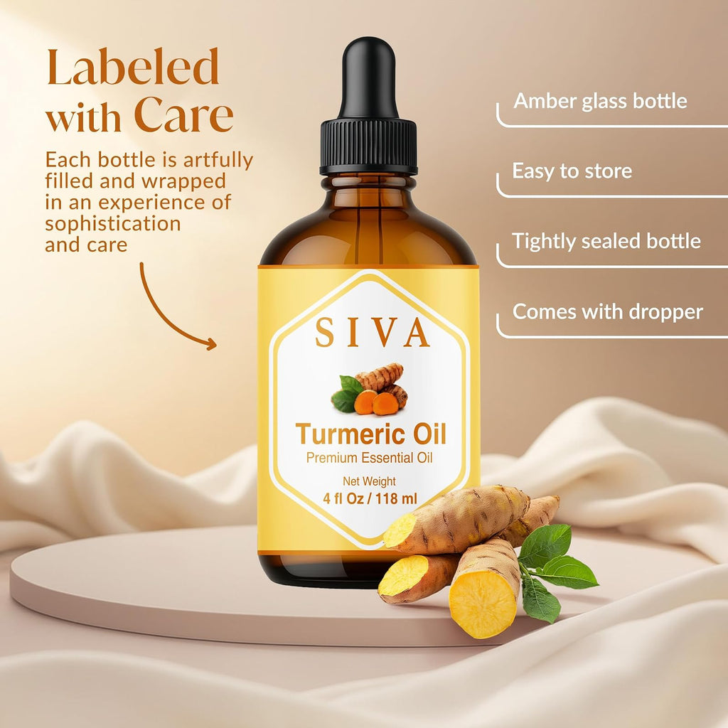 aromatic turmeric essential oil for relaxation