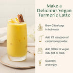 aromatic turmeric ginger tea blend