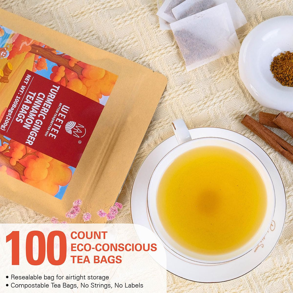 aromatic turmeric ginger tea experience