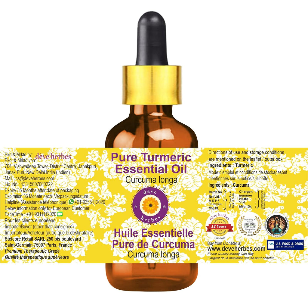 aromatic turmeric oil for relaxation