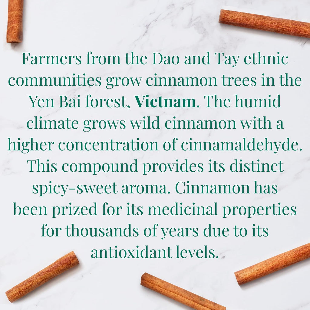 aromatic Vietnamese cinnamon tea