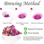 aromatic violet tea for brewing
