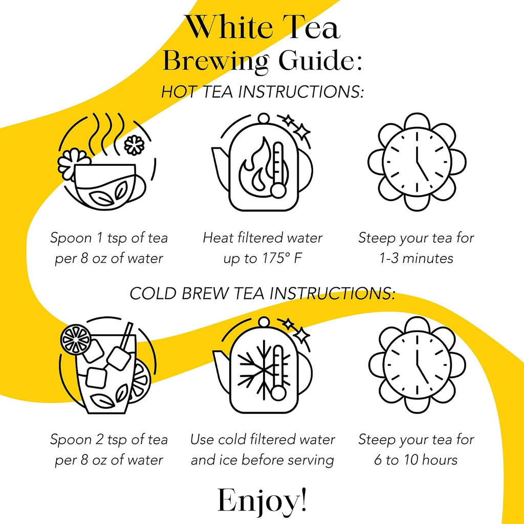 aromatic white tea with lychee