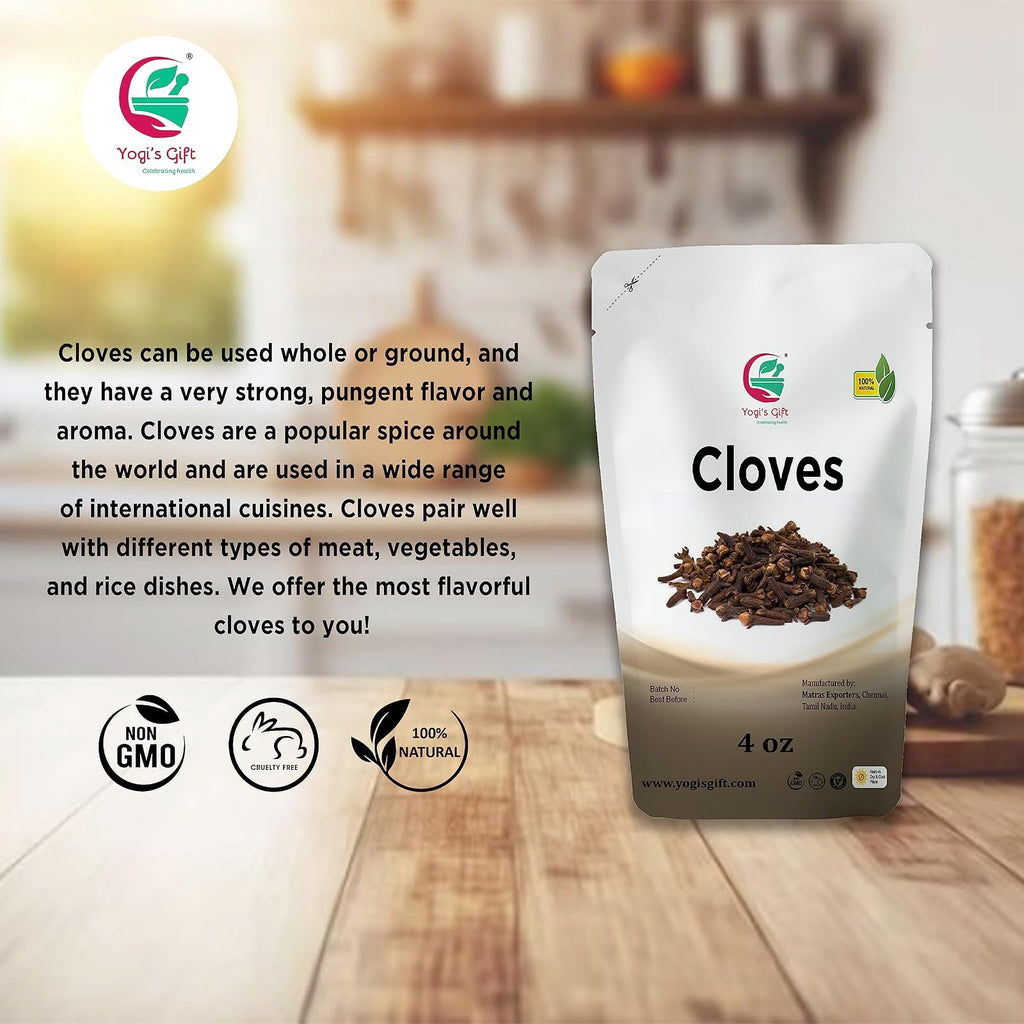 aromatic whole cloves for baking