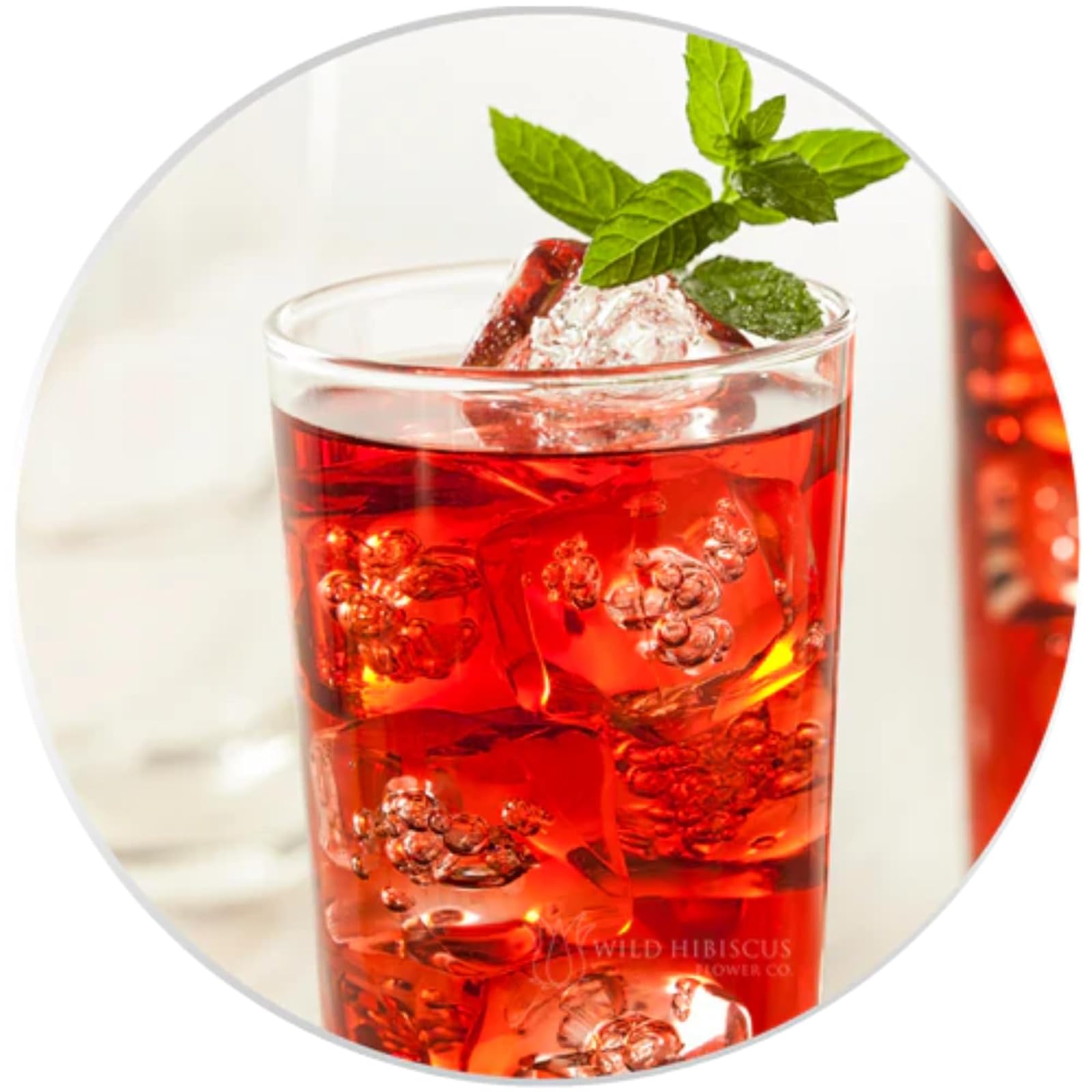 aromatic wild hibiscus tea flavor
