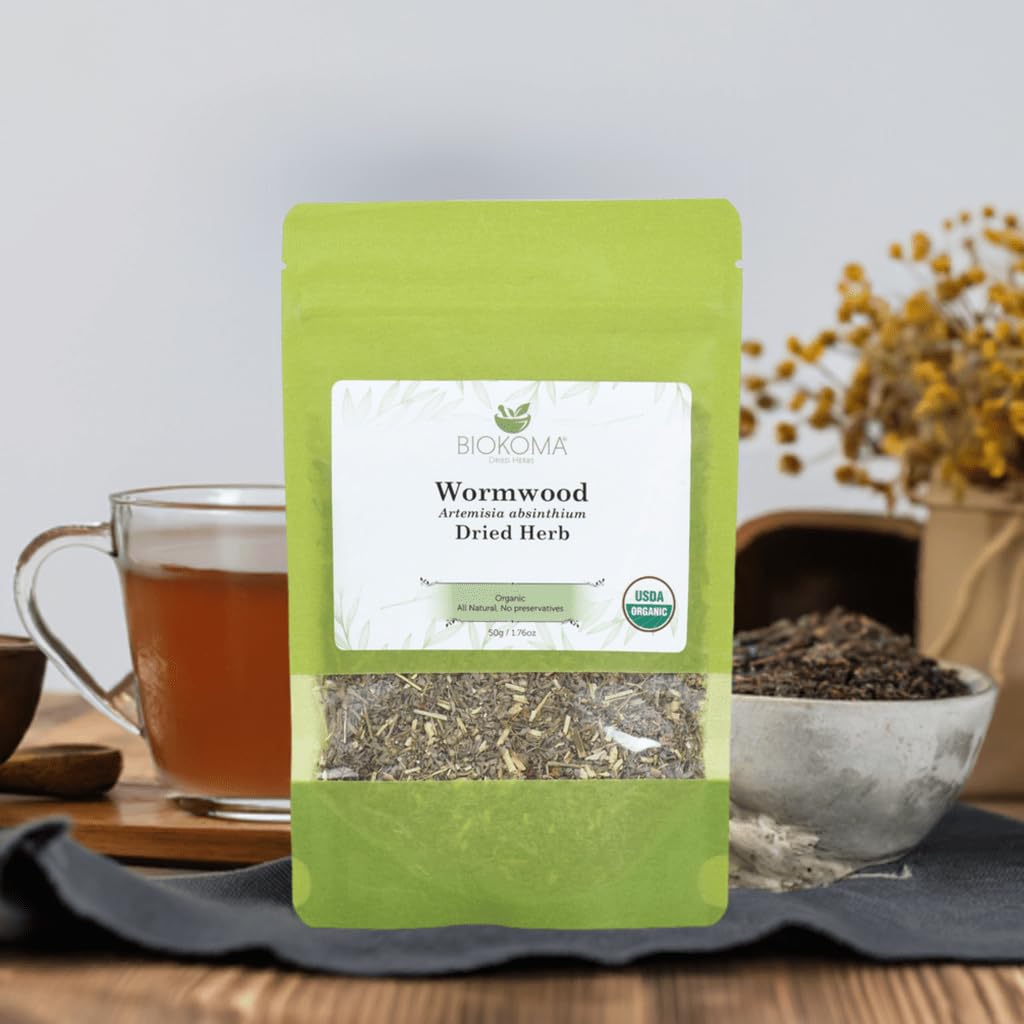 aromatic wormwood tea for relaxation