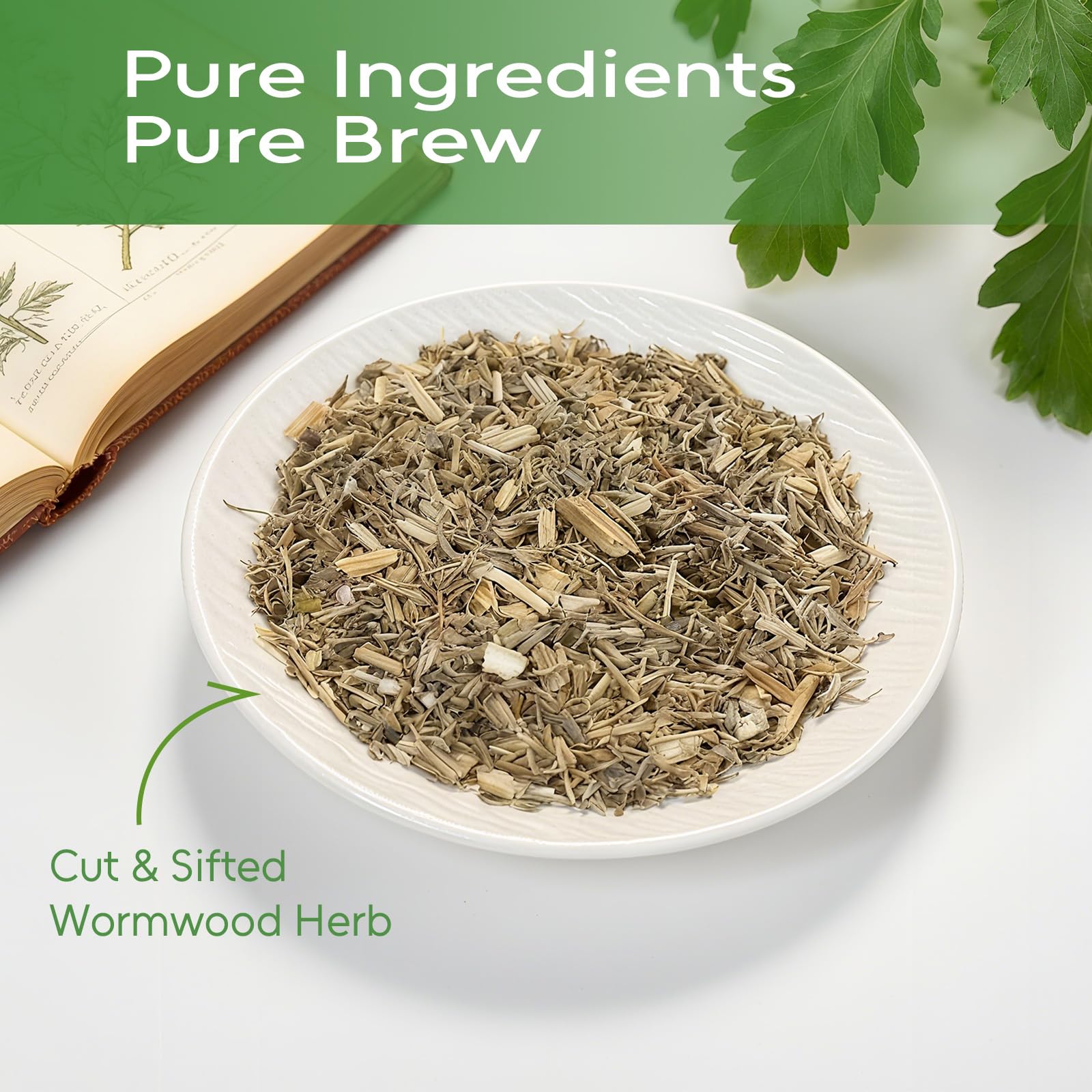 aromatic wormwood tea for relaxation