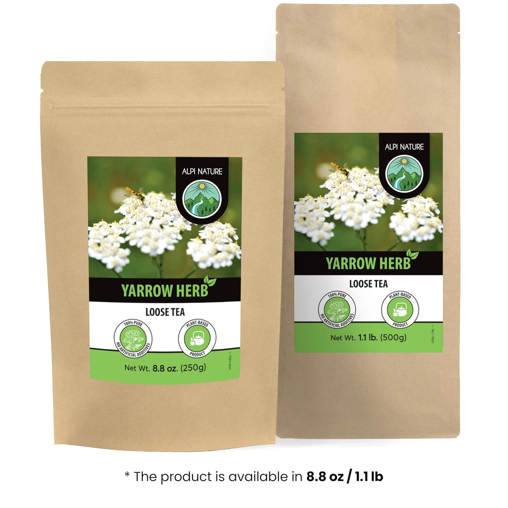 aromatic yarrow tea for wellness